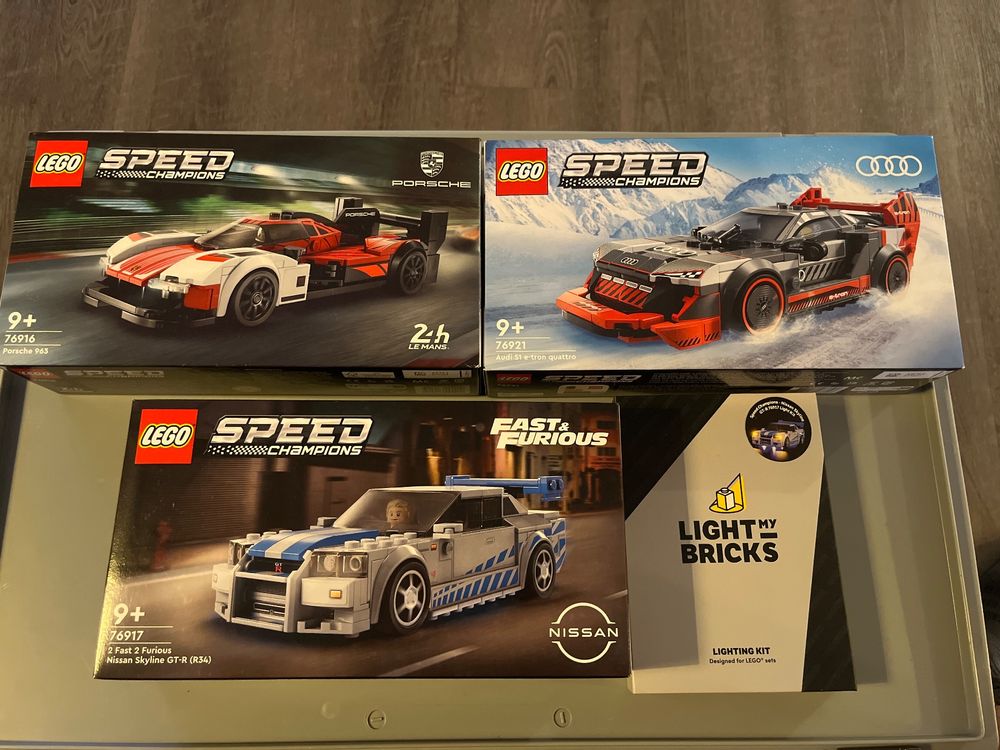Lego Speed 76916 76921 76917 Audi Porsche Nissan Skyline F&F | Kaufen ...