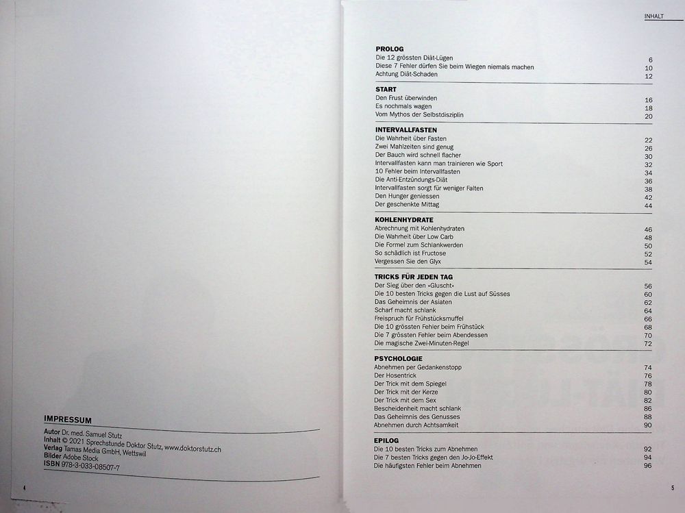 Samuel Stutz 2021 Mit Intervallfasten zum Traumgewicht (Gebraucht) in ...