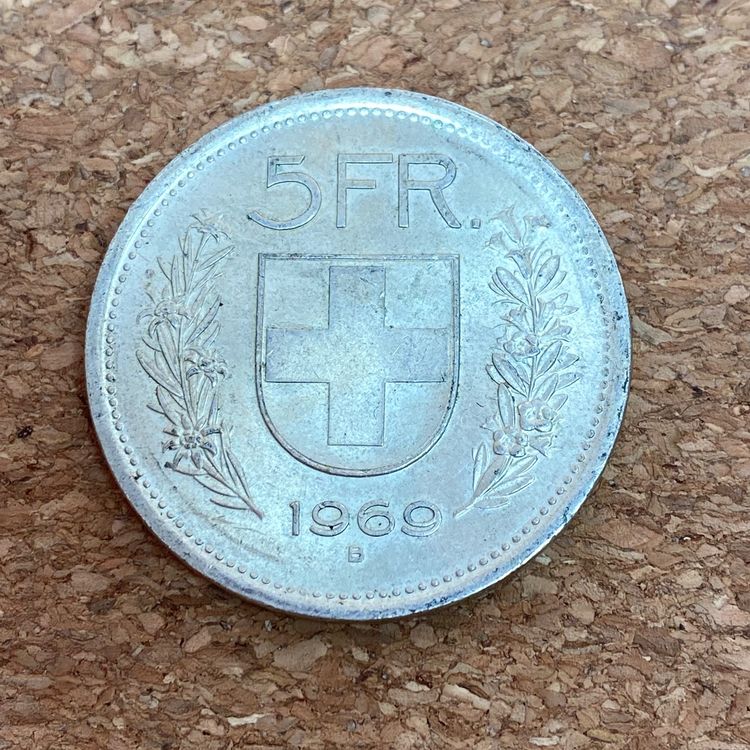 5 Frs.1965 Silver (Gebraucht) in Neyruz für CHF 9 – mit Lieferung auf Ricardo kaufen