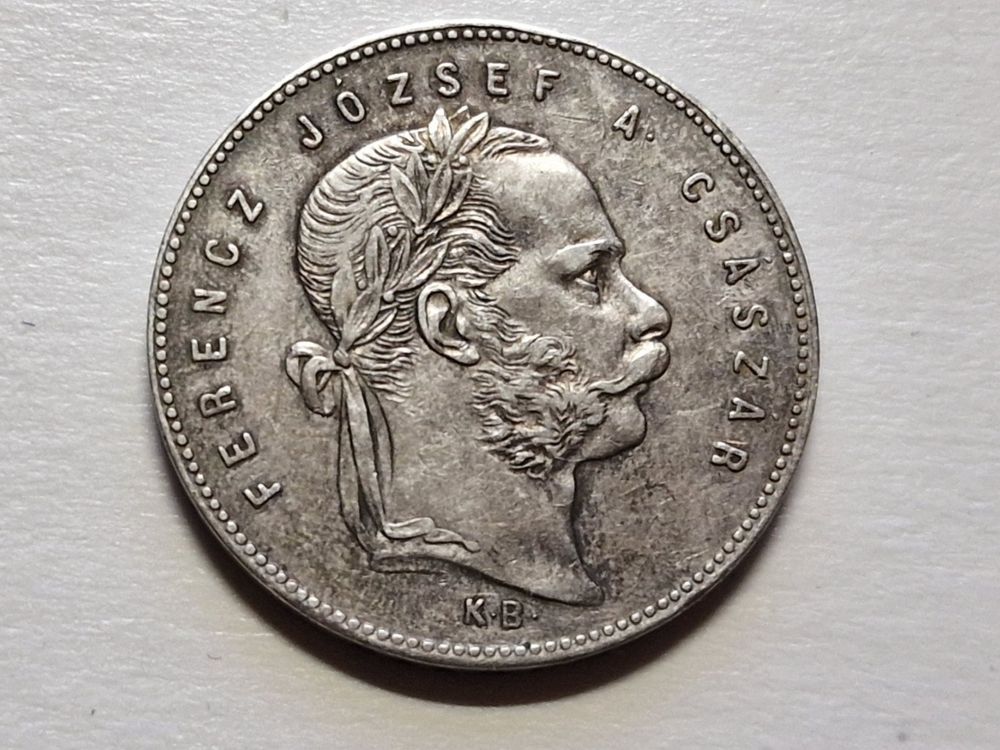 Ungarn 1 Forint 1869 silber KB Franz Joseph I. | Kaufen auf Ricardo