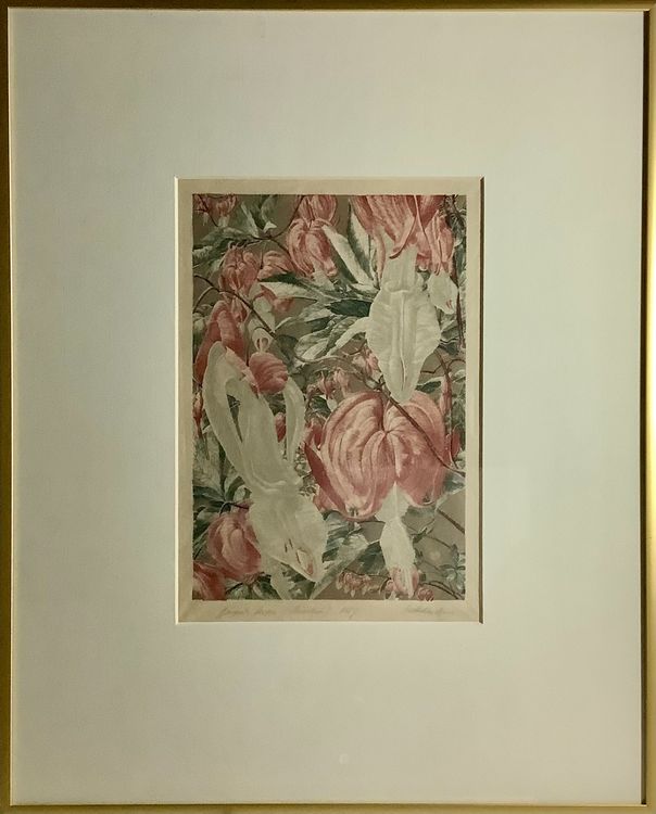 Wilhelm Heise: Steinstich 1, rote Blumen, um 1923 (Gebraucht) in Bern ...