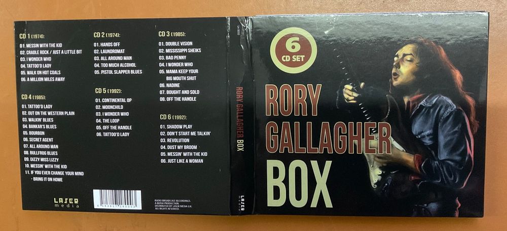 RORY GALLAGHER - 6 CD BOX SET - RARE ! (Neu (gemäss Beschreibung)) in ...