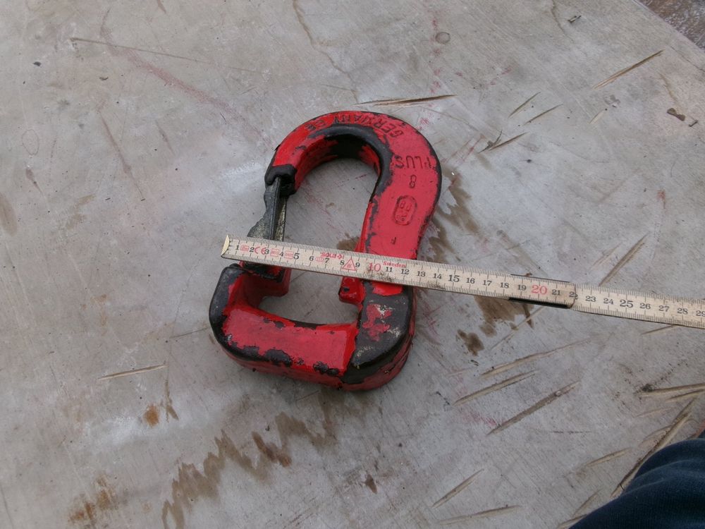 Bagger / Trax - Anschweisshaken - Span Set 5 Ton | Kaufen auf Ricardo