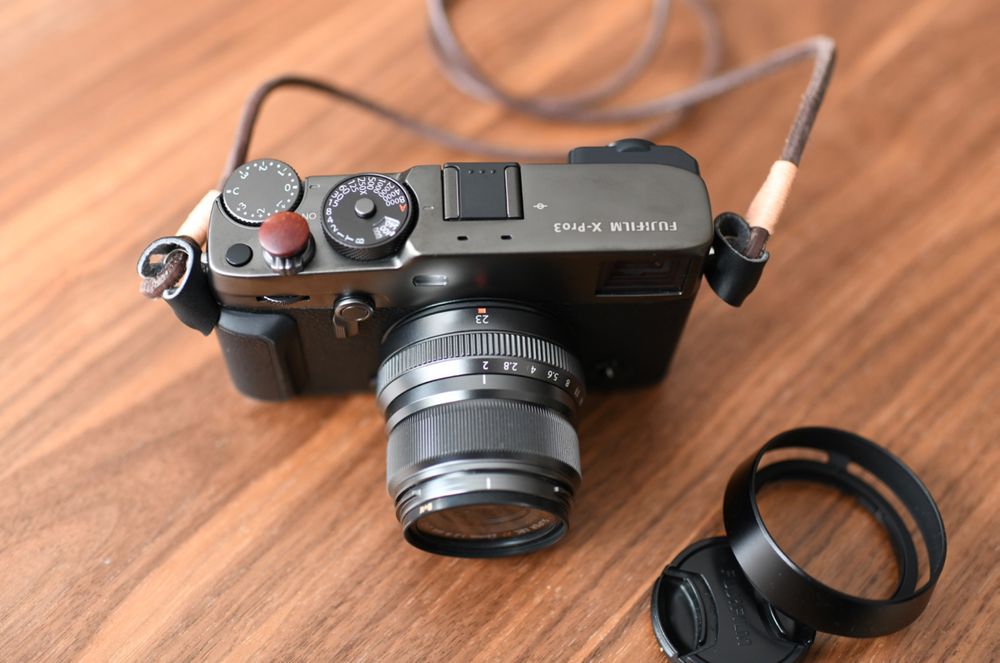 Fujifilm X-Pro3 Dura Black inkl.Fujifilm xf23mm f2 Graphite (Neu ...