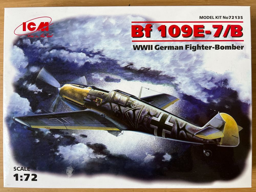 ICM 1/72: Bf 109E-7/B | Kaufen auf Ricardo