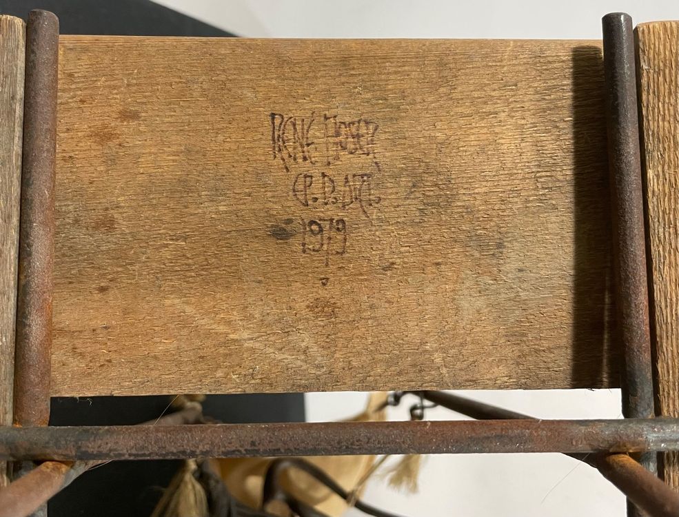 Rene Moser (1943) grosse Skulptur (Gebraucht) in Root für CHF 510 – mit ...