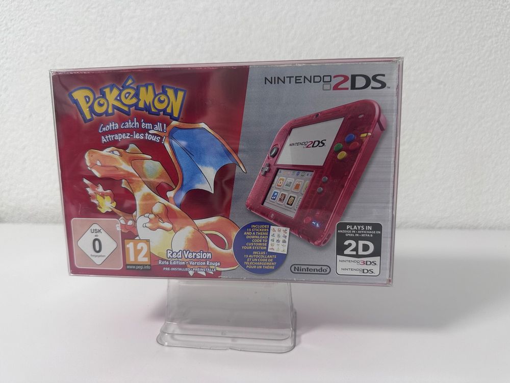 Nintendo 2DS Pokémon Rot Edition mit Ovp ab 1.- | Kaufen auf Ricardo