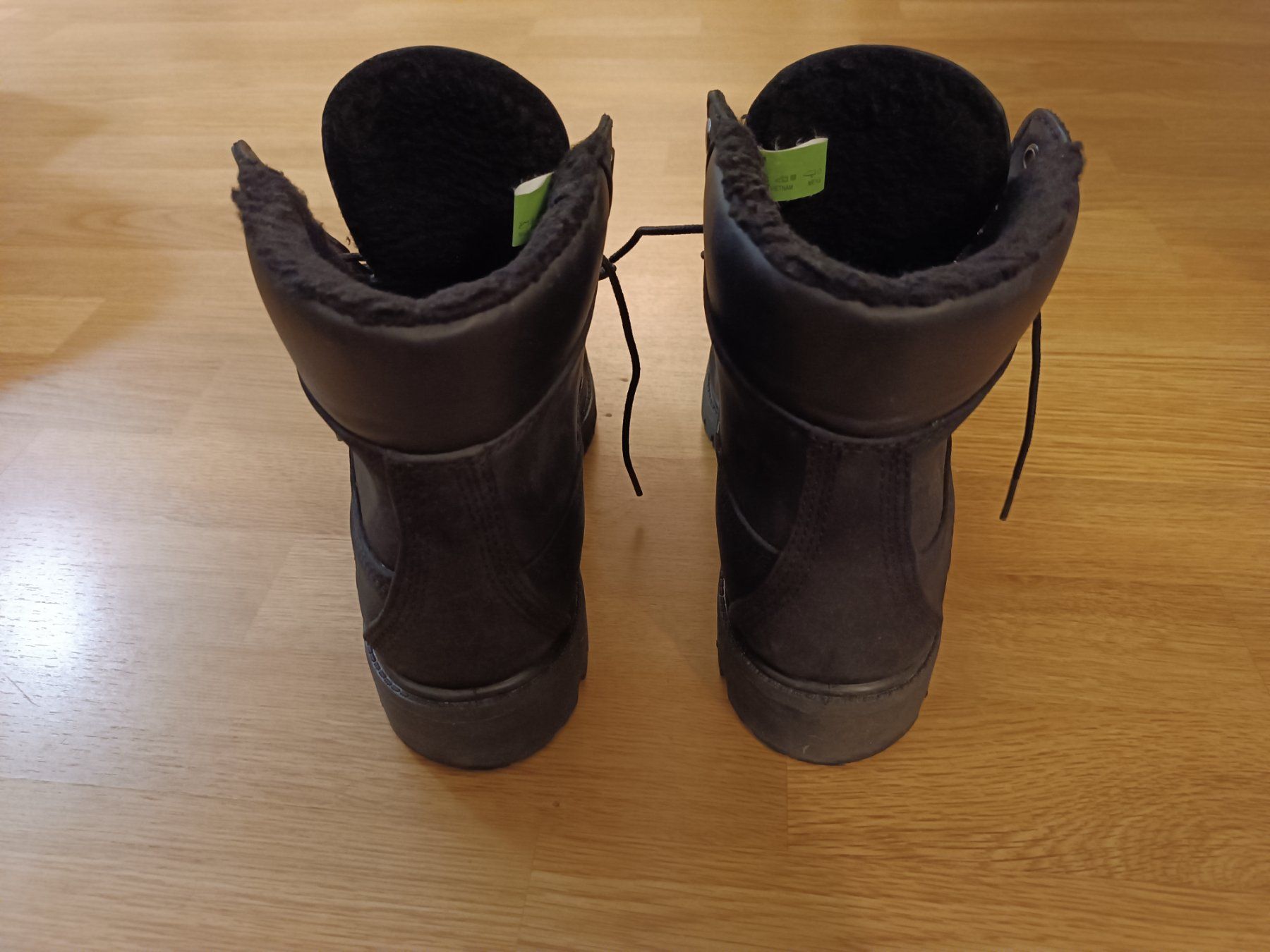 Gebrauchte schwarze Timberland 6 Inch Premium Boots 41.5 EU (Gebraucht ...