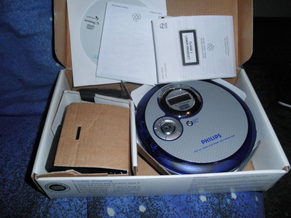 Discman CD Player mp 3 Philips exp3361/00c (Neu (gemäss Beschreibung ...