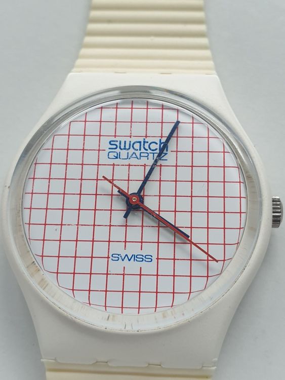Swatch Grid 1985 Januar Mitarbeiteruhr | Kaufen auf Ricardo