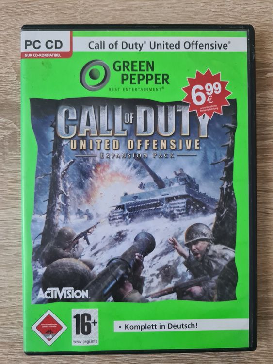Call Of Duty United Offensive (2 CD) - PC (Gebraucht) in Carouge GE für ...