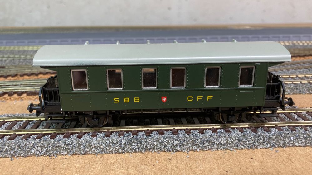 Roco H0 DC, SBB 2-Achs Personenwagen (Gebraucht) in Wädenswil für CHF ...