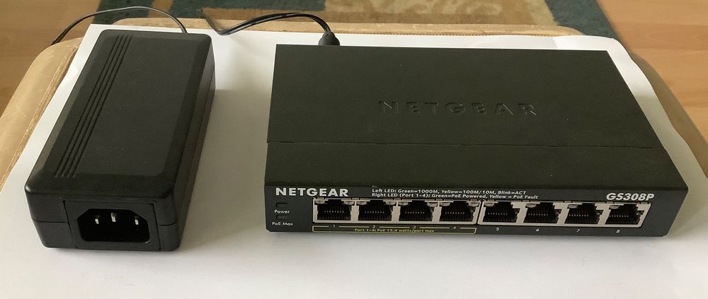 Netgear 8-Port Gigabit Ethernet Switch GS308P | Kaufen auf Ricardo