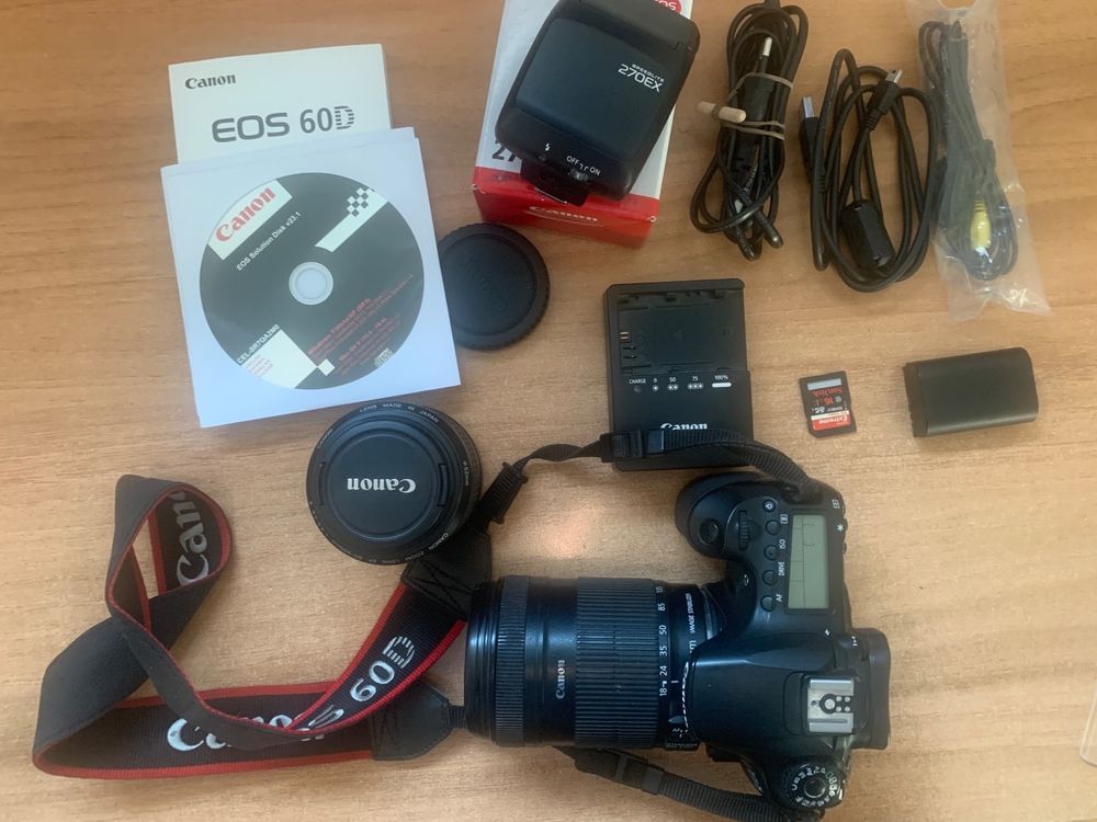 Canon 60D + 2 objectifs + flash (Gebraucht) in Fétigny für CHF 260 ...