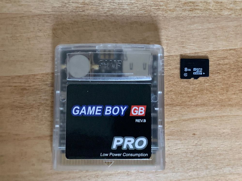 Gameboy Flash Cart inkl. preloaded microSD wie Everdrive (Gebraucht) in ...