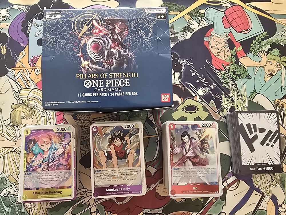 One Piece Karten Booster Box OP-03 - BULK! (Neu (gemäss Beschreibung ...