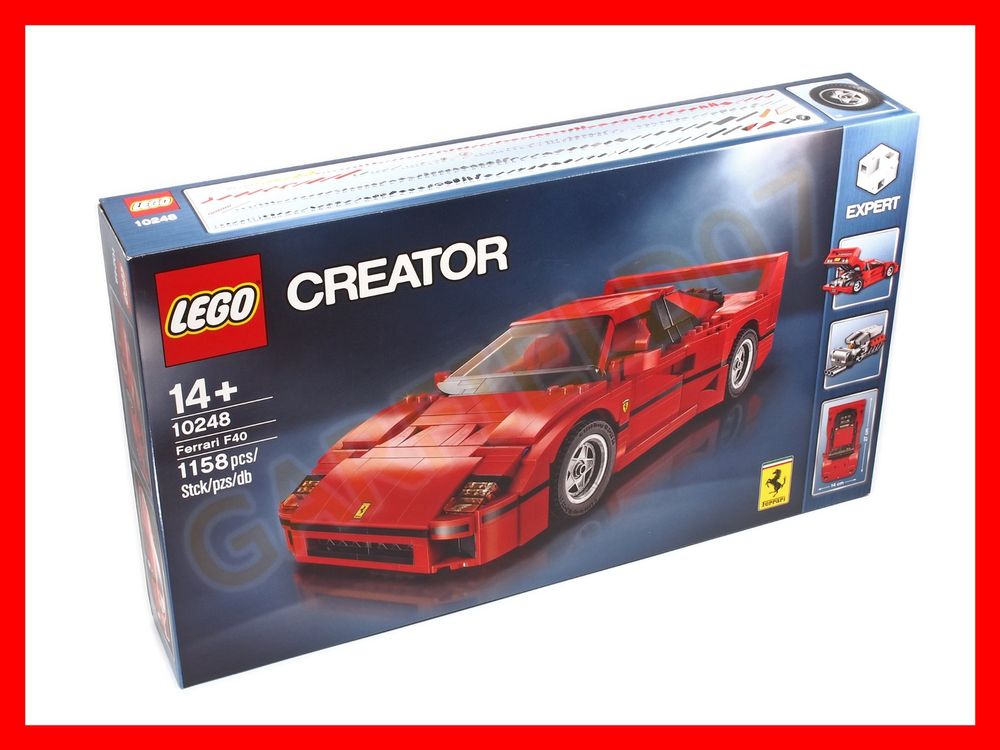 LEGO Creator Expert Ferrari F40 10248 | Kaufen auf Ricardo