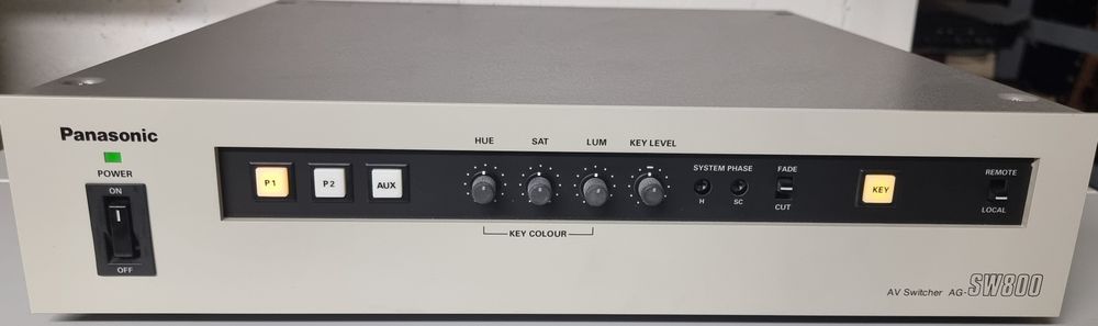 AV Professional 🎵📹 Switcher 🎚🎚🎚🎚 PANASONIC AG-SW800 📺 (Gebraucht) in ...