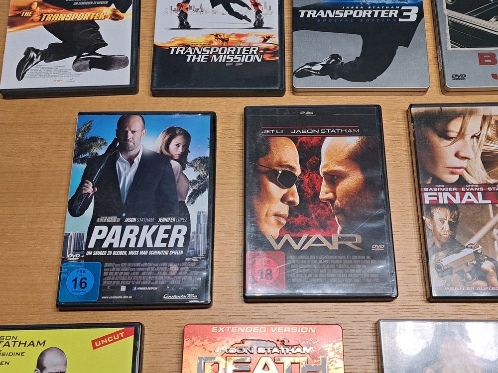 DVD Set, Sammlung mit Jason Statham-Filmen (Gebraucht) in Unterseen für CHF 22.8 – mit Lieferung ...