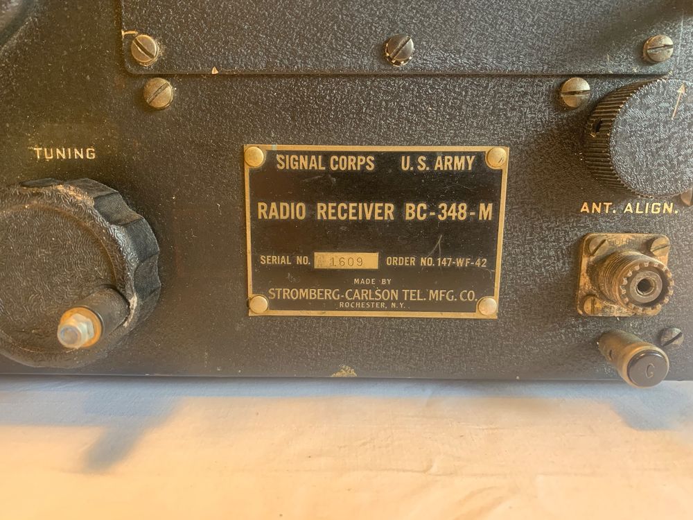 Radio U.S Army Receiver BC-348-M (Gebraucht) in Geneve für CHF 91 – mit Lieferung auf Ricardo kaufen