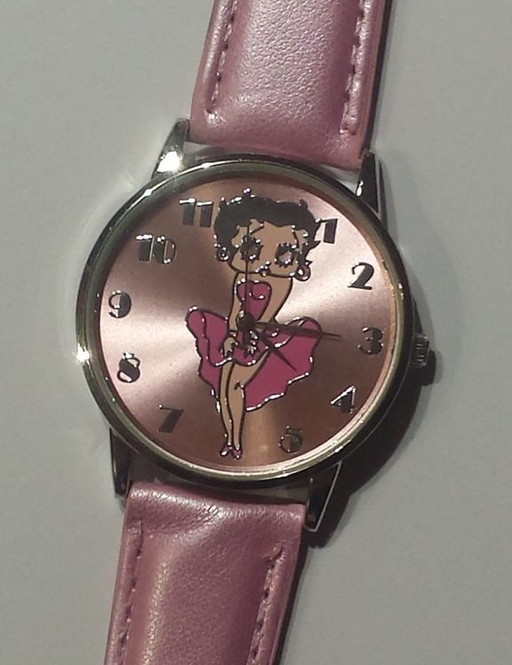 NEU Betty Boop Cartoon Retro Armbanduhr NEU (Neu (gemäss Beschreibung ...