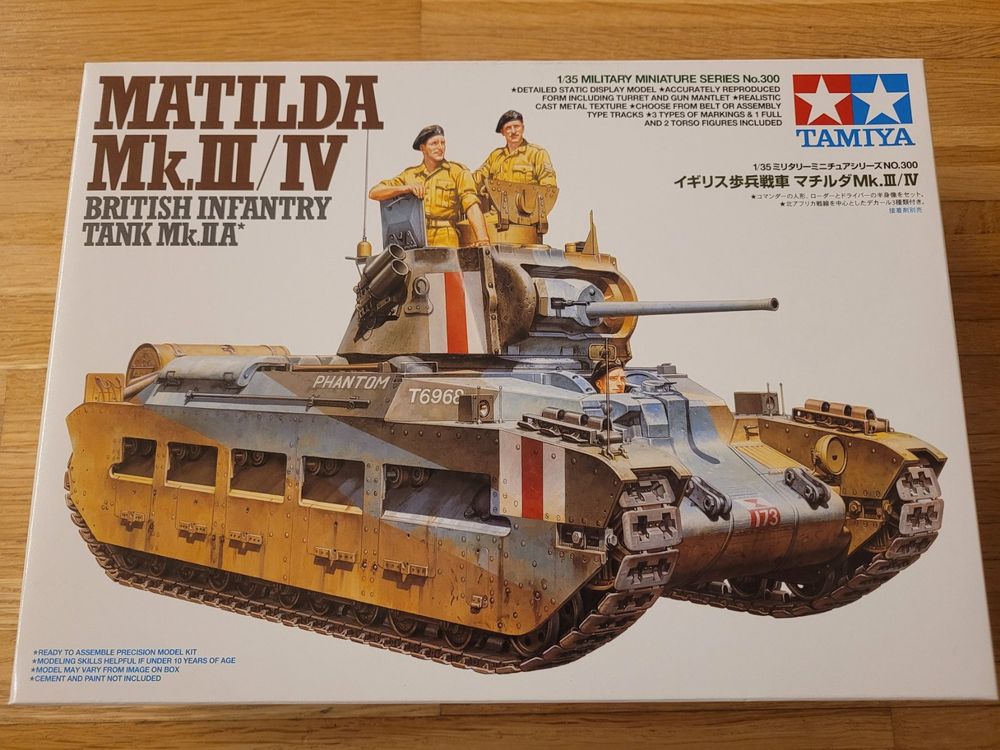 Tamiya 35300 Matilda Mk.III/IV 1/35 (Neu (gemäss Beschreibung)) in ...
