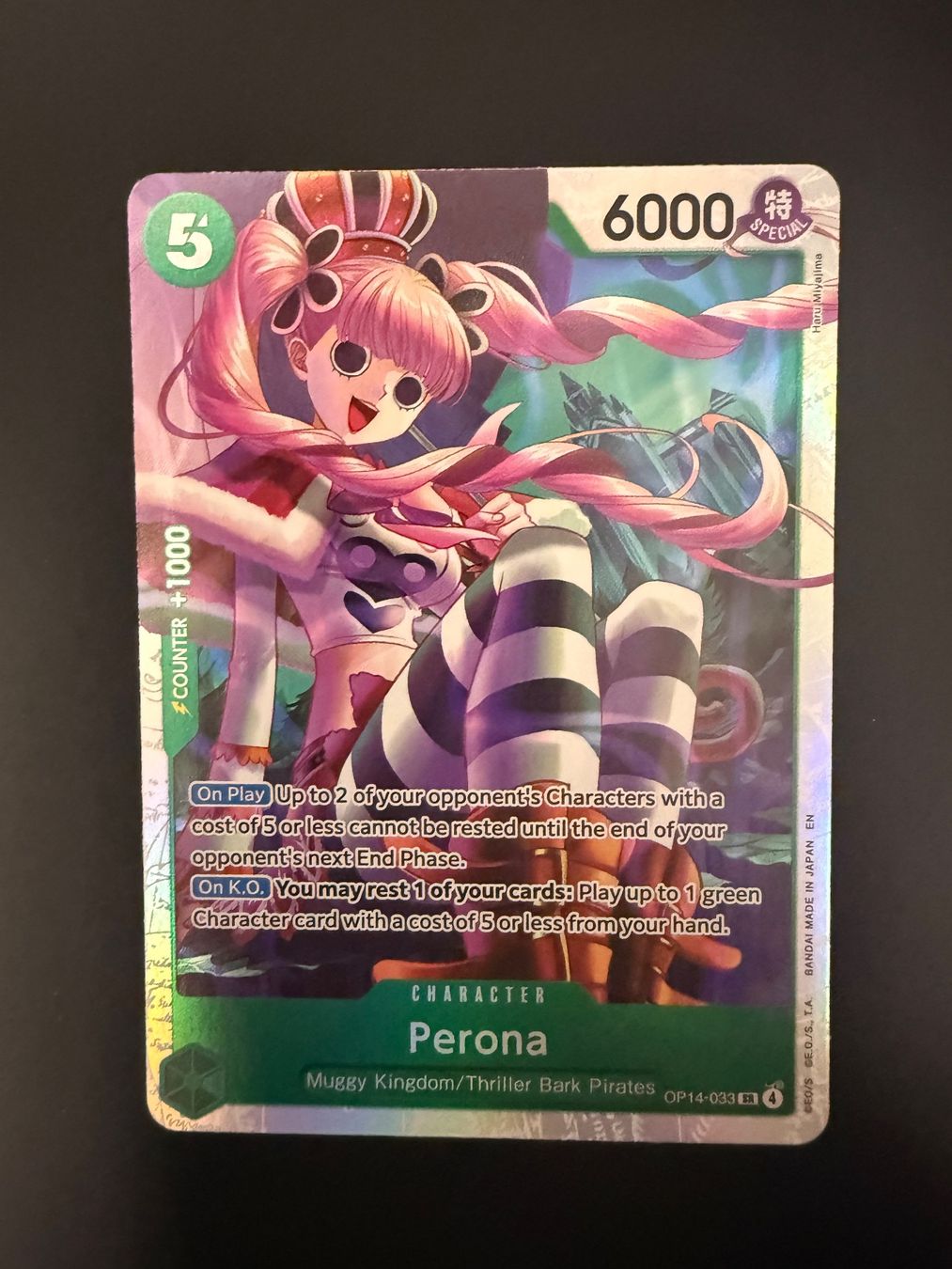 One Piece - Perona OP14-033 SR EN 🇬🇧 Ab 1.- (Neu (gemäss Beschreibung ...