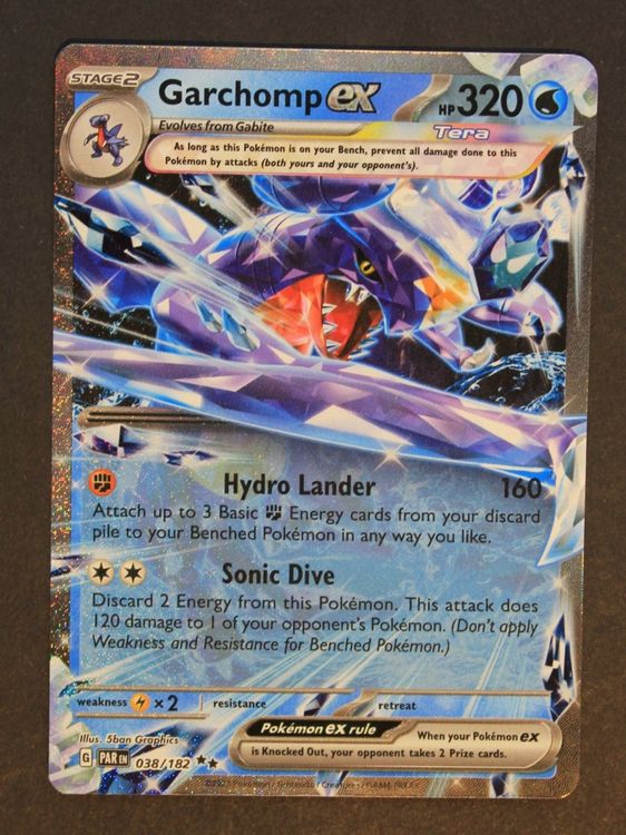 Pokémon Garchomp ex (PAR 038) EN (Neu (gemäss Beschreibung)) in Sarnen ...