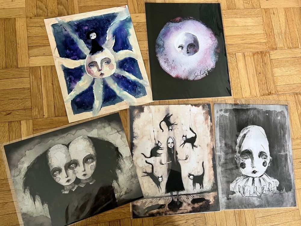 Sophia Rapata Kunstdrucke mit original signatur (Neu (gemäss ...