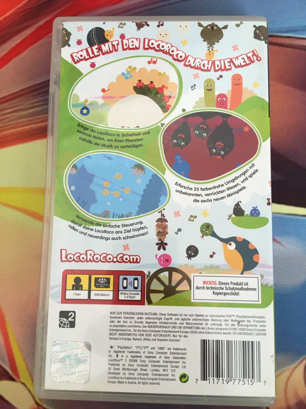 Loco Roco 2 für PSP (Gebraucht) in St.Gallen für CHF 9.9 – mit ...