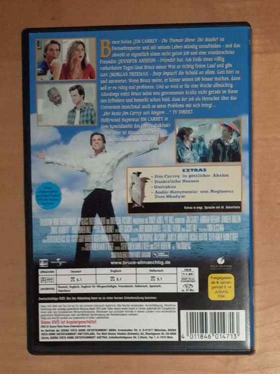 Bruce allmächtig - Jim Carrey - Spielfilm DVD (Gebraucht) in Steffisburg für CHF 2 – mit ...