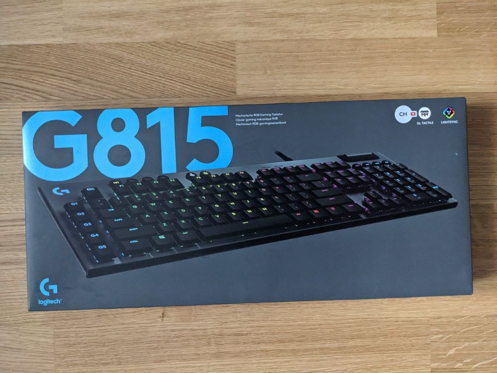 Logitech G815 originalverpackt (Neu und originalverpackt) in Zürich für ...