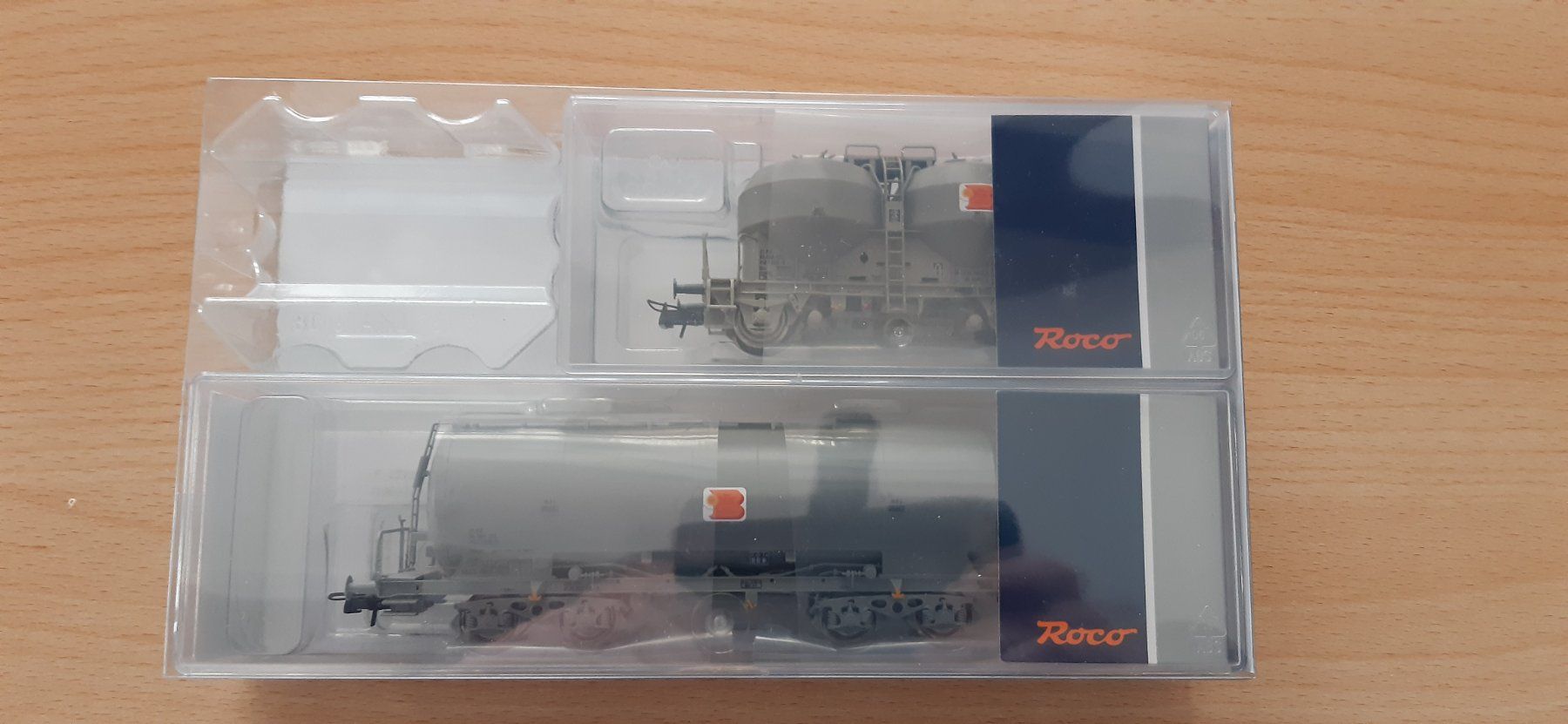 2-tlg. Roco Set: Silowagen, SBB Art. Nr. 77038 (Neu und ...