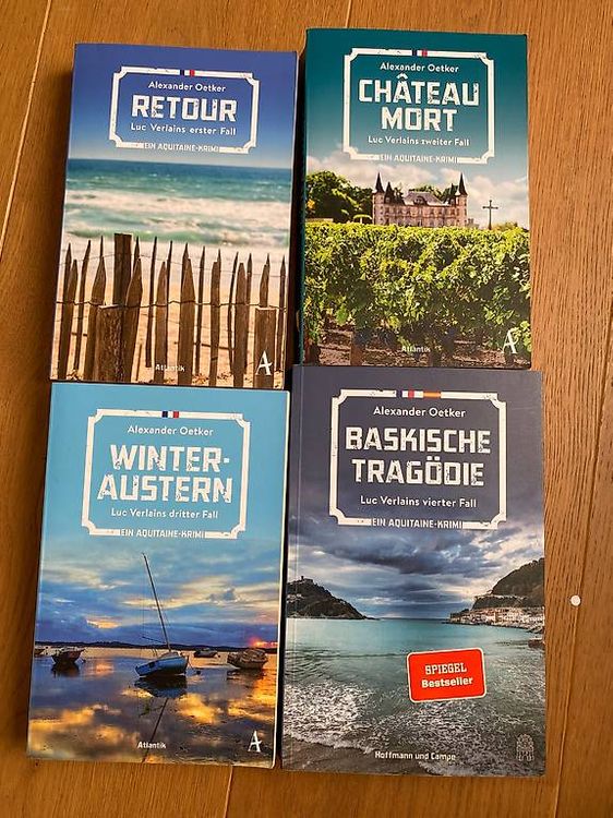 Alexander Oetker: Luc Verlain Krimis, 6 Bände, Top! (Gebraucht) in ...