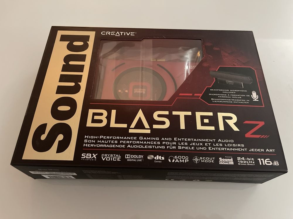 Creative Sound Blaster Z Soundcard SB1500 (Gebraucht) in Bern für CHF ...