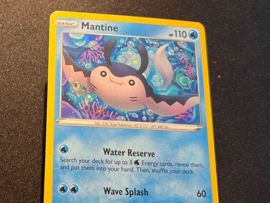 Mantine Holo #SWSH026 Promo Pokémon Karte (Gebraucht) in Bottmingen für ...