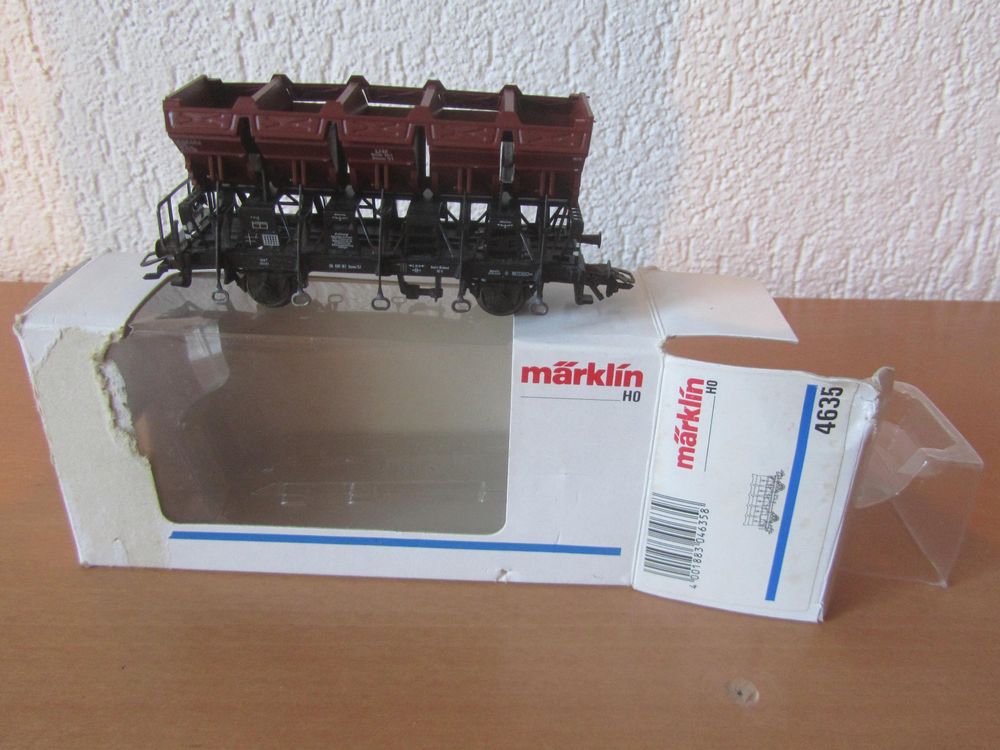 Märklin HO 4635 Muldenkippwagen OVP (D'occasion) à Porrentruy pour CHF ...