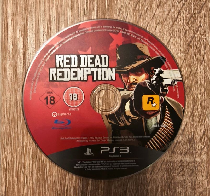 Red Dead Redemtion PS3 Spiel (Gebraucht) in Holziken für CHF 1.5 – mit ...
