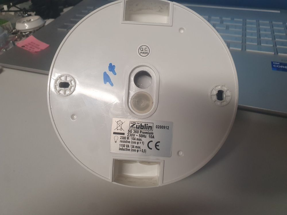 Züblin Bewegungsmelder Swiss Garde 360 Premium AP 25050 (Gebraucht) in ...