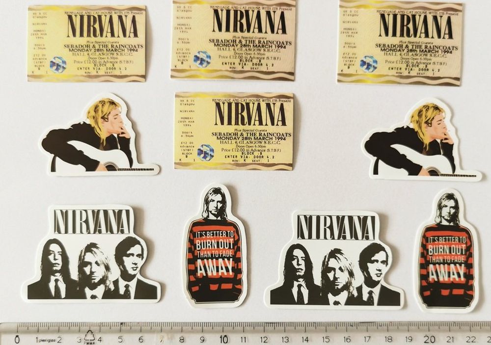 Nirvana - 10 Sticker (Neu (gemäss Beschreibung)) in Wilen b. Wollerau ...