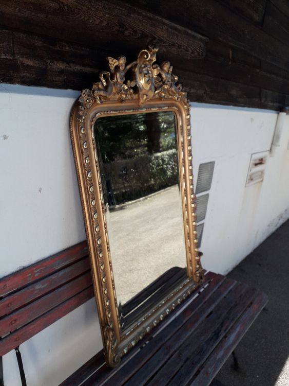 Antiker Spiegel vergoldet (Gebraucht) in Luzern für CHF 460 – nur Abholung auf Ricardo kaufen