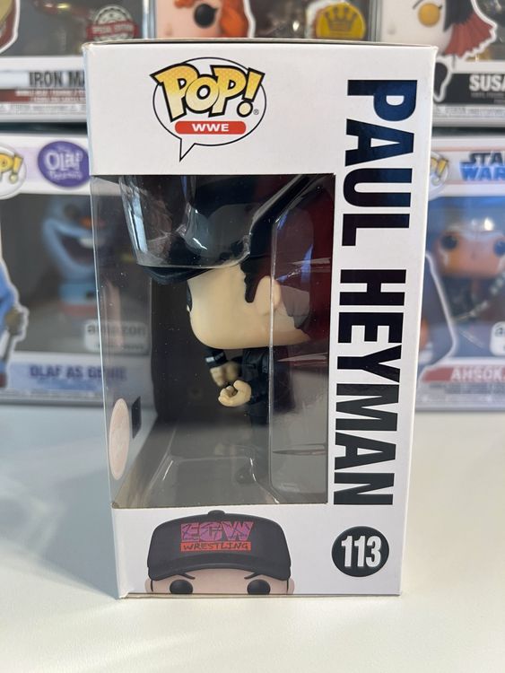 Funko POP! WWE Paul Heyman Edition Limitée (Neu und originalverpackt ...