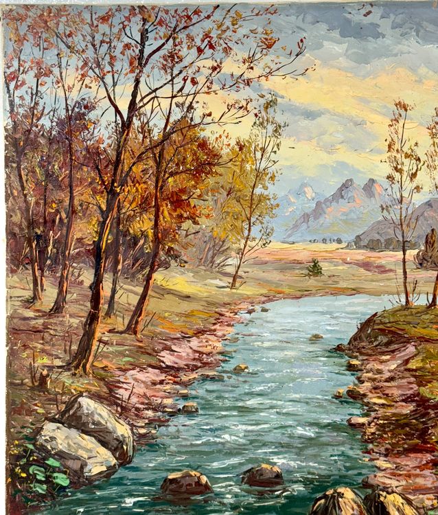 Victor HOFER (XX) Landschaft Gemälde | Kaufen auf Ricardo