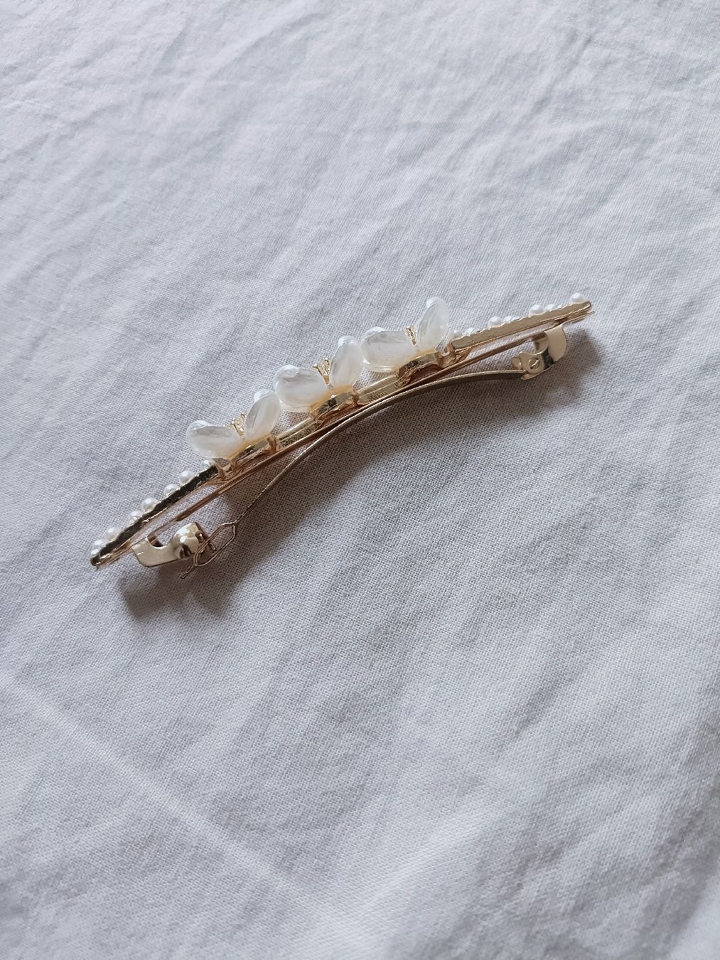 molletta per capelli con fiori e perline (Usato) a Basel per CHF 10 ...