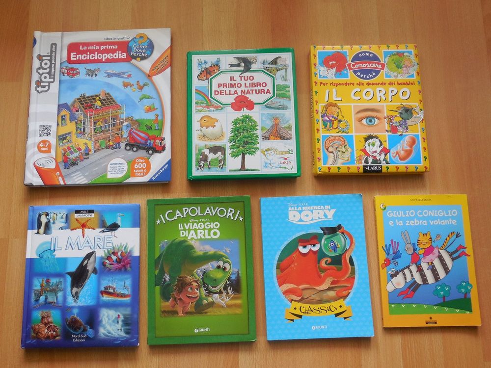 7 LIBRI IN ITALIANO - DORI - ARLO - IL MARE - IL CORPO | Kaufen auf Ricardo