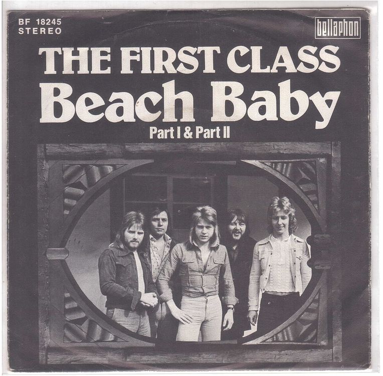 The First Class - beach baby part 1 & part2 Single7 (Gebraucht) in ...