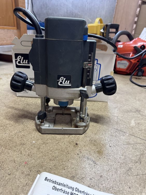 Elu Oberfräse MOF 96 mit Anleitung und Zubehör (Gebraucht) in ...