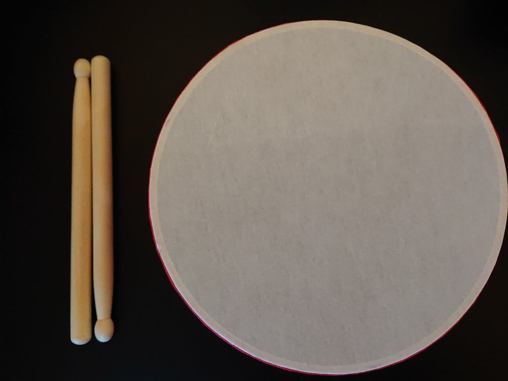 NEU - Kinder Fasnacht Trommel Drum - Musik Instrument - Rot (Neu und ...