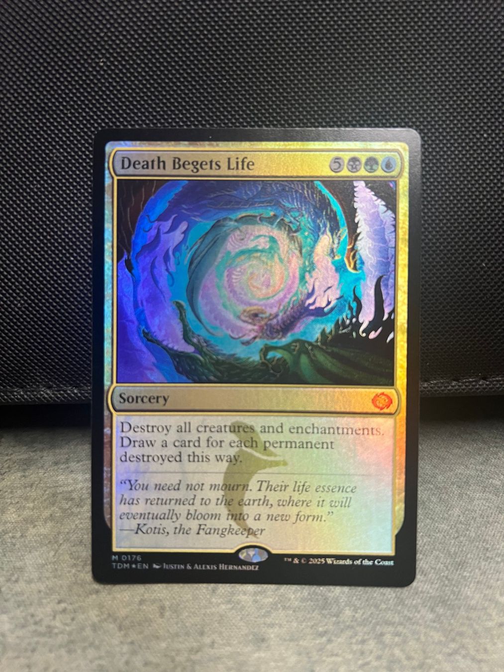 MTG Foil Death Begets Life Tarkir: Dragonstorm (Neuf (Voir description ...