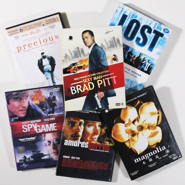 DVDs Mariah Carey, Lenny Kravitz, Brad Pitt, Tom Cruise... (Gebraucht ...